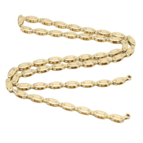 JAOCDOEN Olive Chain High Strength Single Speed 100 Link Gold Chain fo ...