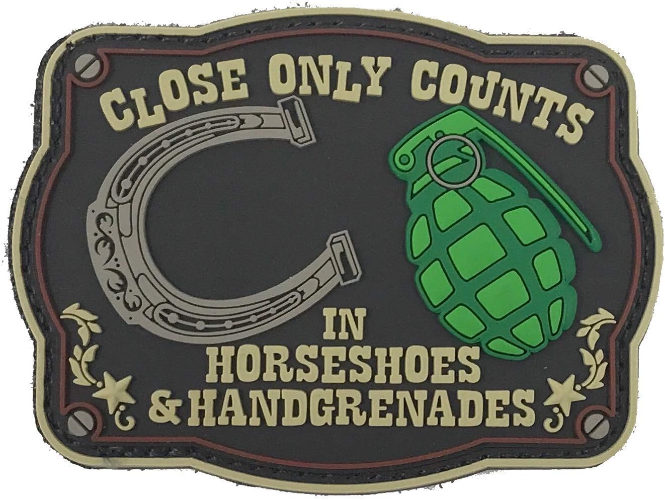 Patriot Patch Co - Horseshoes & Hand Grenades - Patch – ARENAOX